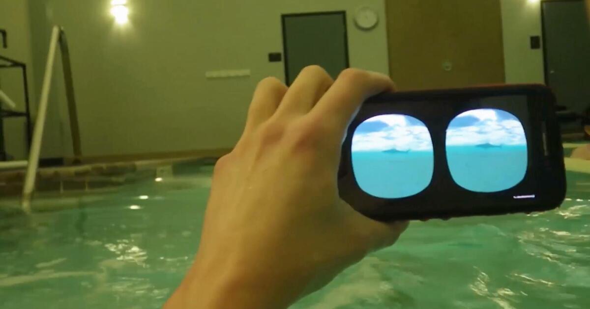 Watch An underwater VR game is rehabilitating patients with MS ...