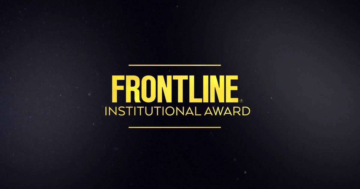 Watch Raney Aronson Rath On Frontline Peabody Institutional Award