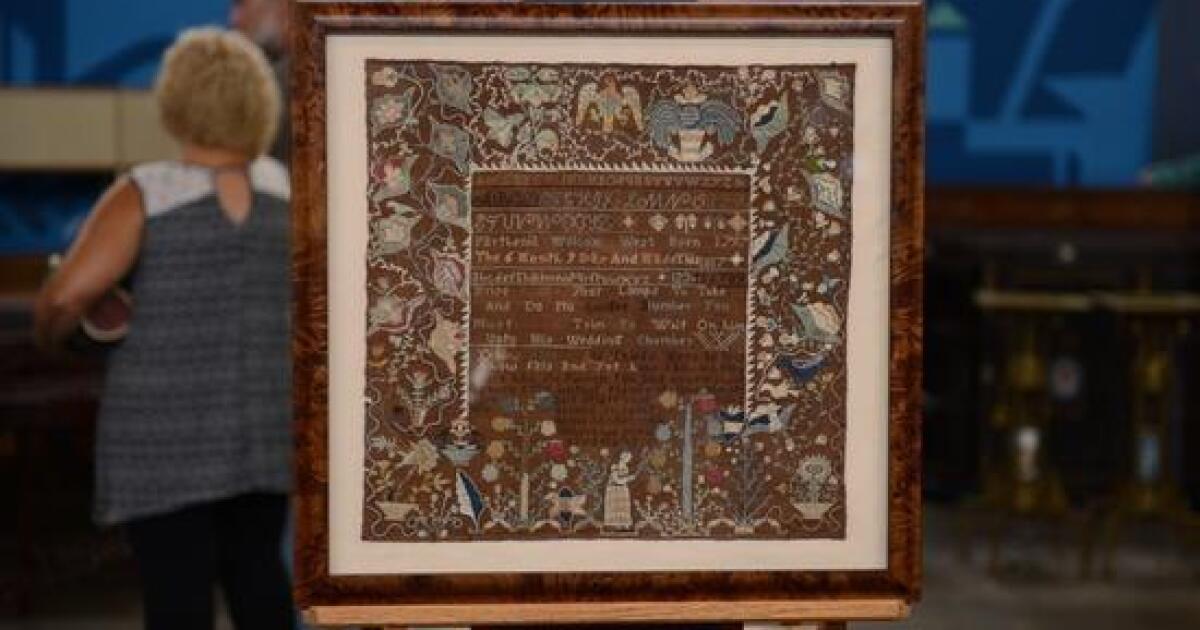 Watch Appraisal: 1817 Rhode Island Sampler | Antiques Roadshow | PBS SoCal