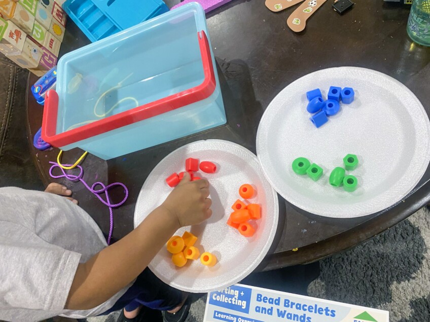Make Bead Wands to Practice Sorting | Early Childhood | PBS SoCal